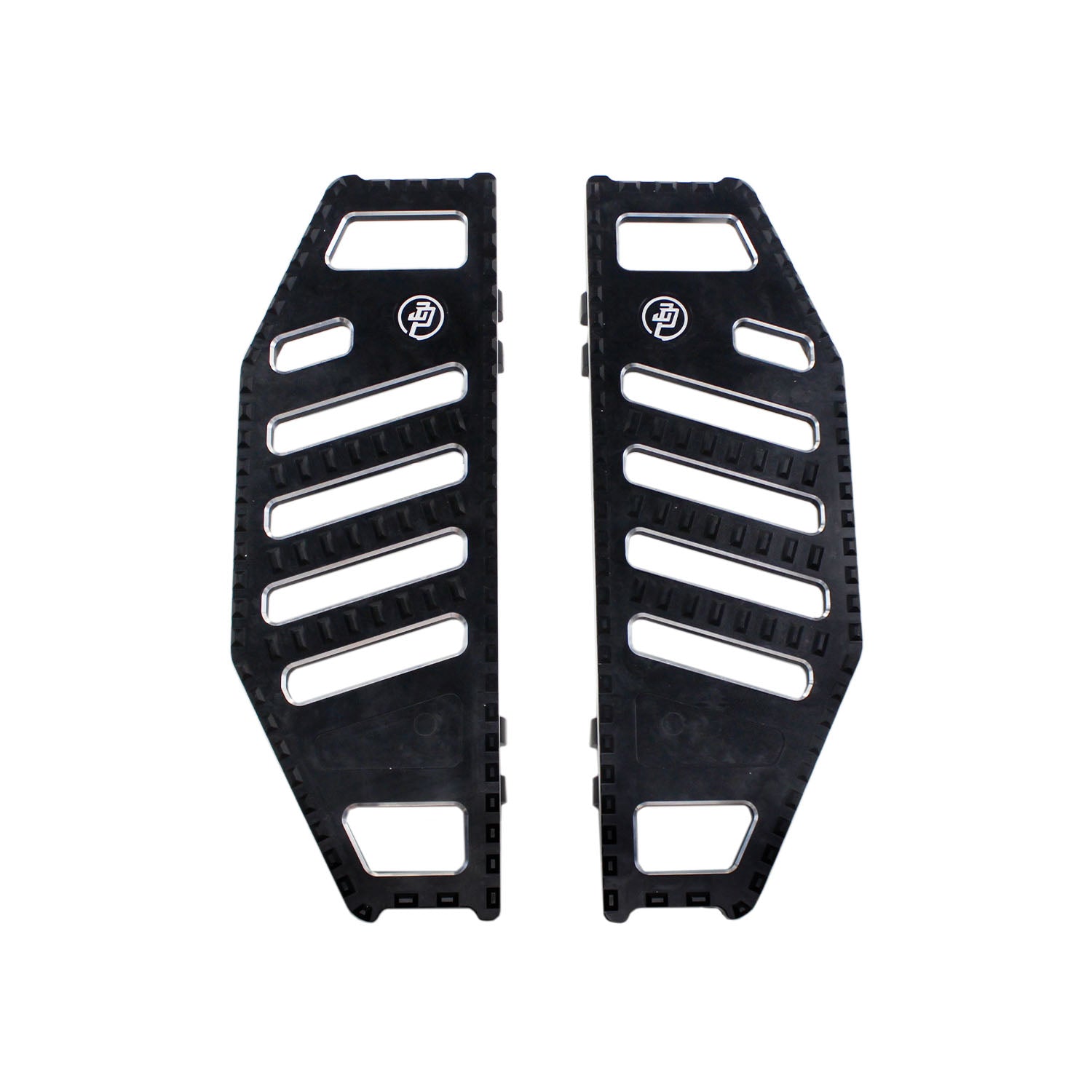 Black Big Rider's Floorboard Footboard for Harley Davidson | POWERJAMES ...