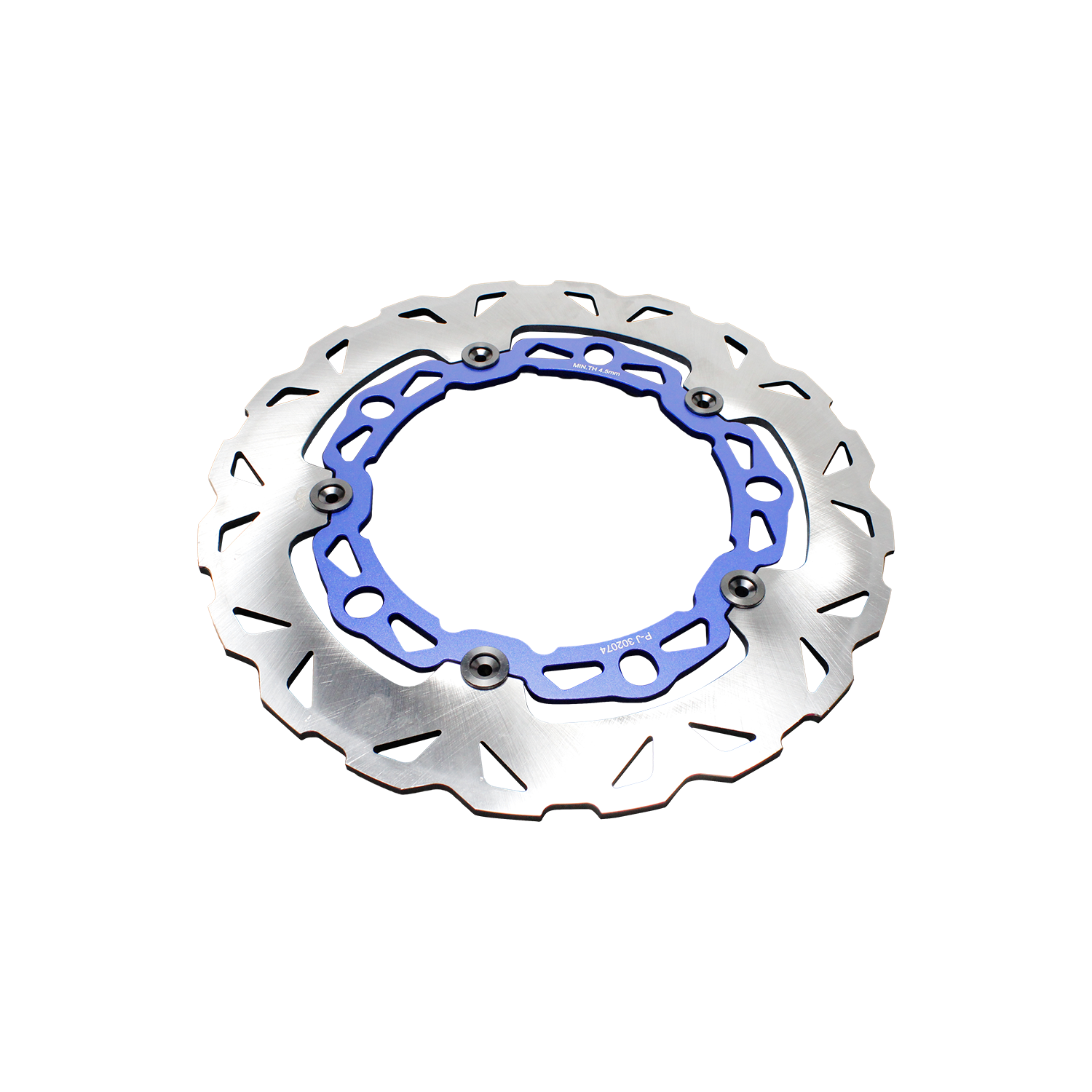 12.6 inch Front Blue Brakes Rotors for Harley Davidson Sportster S, RH ...