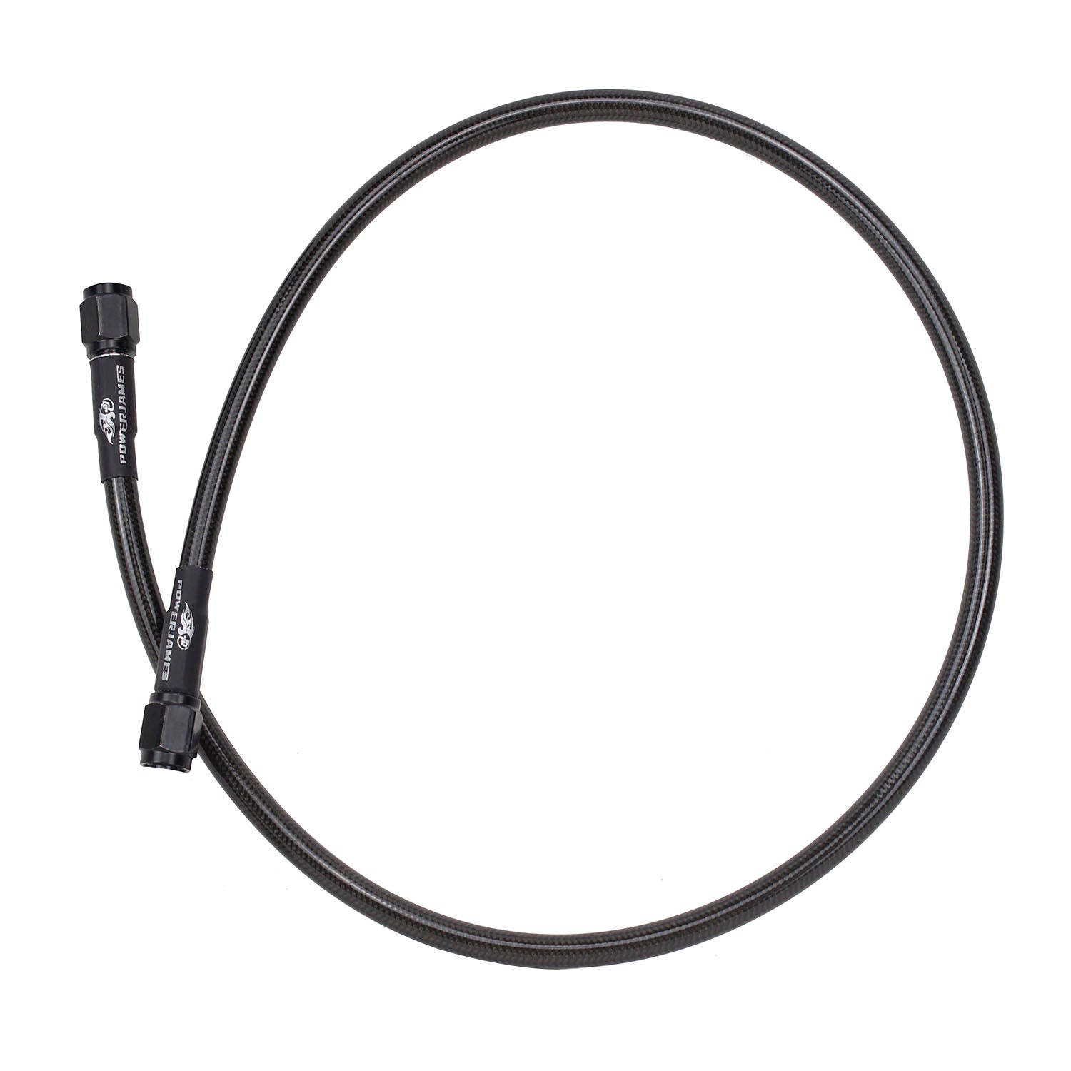 63" Smoky Black Brake Line-160 cm | POWERJAMES MOTOR