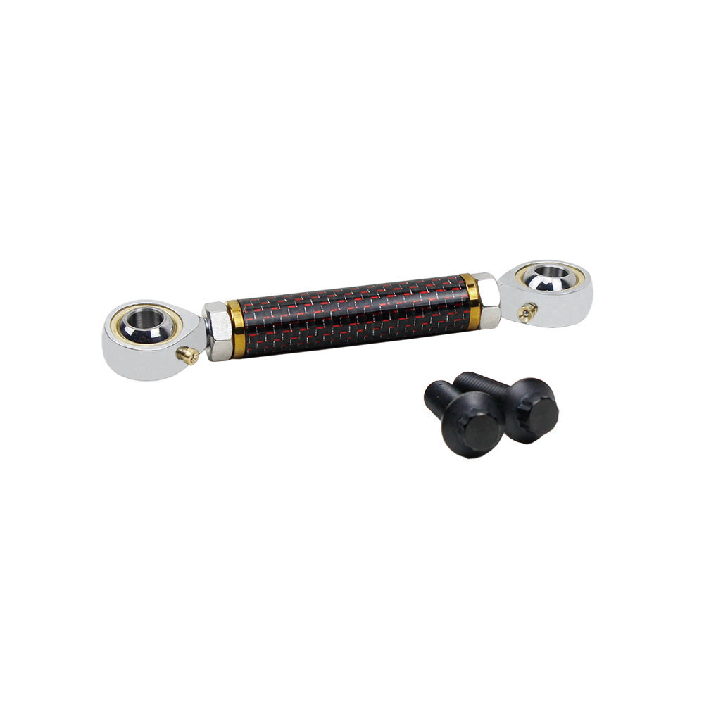 Red Carbon Fiber Mid Control Shift Linkage Rod for Harley Davidson Dyn ...